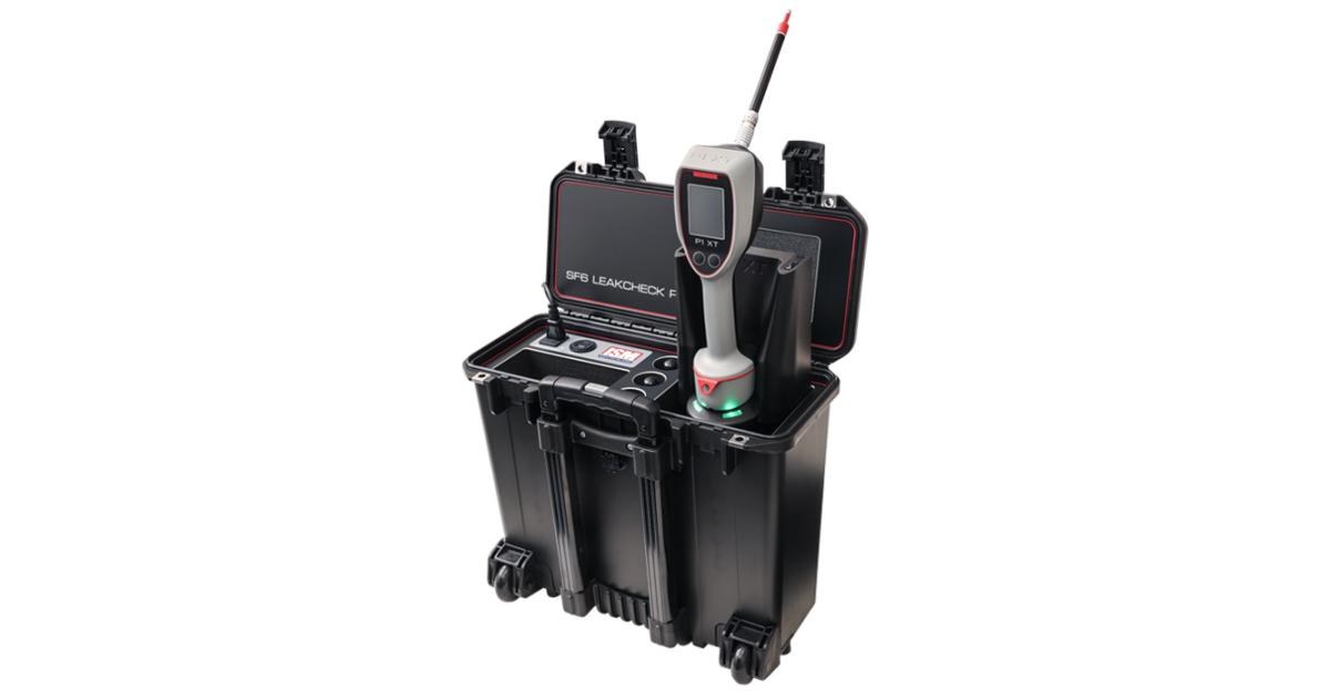 Draagbare lekdetector en lekhoeveelheidsmeter voor SF6 | EURO-INDEX