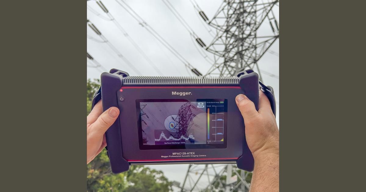 Megger MPAC128 akoestische camera | EURO-INDEX