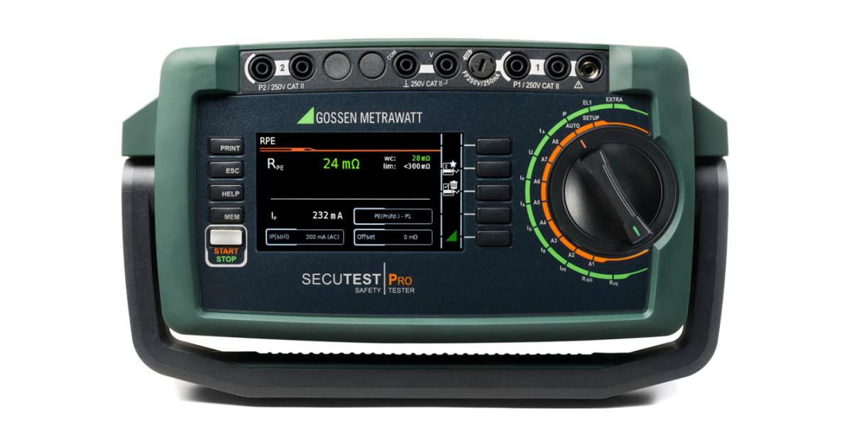 Gossen Metrawatt Secutest | EURO-INDEX