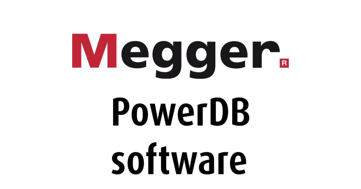 Megger PowerDB software | EURO-INDEX
